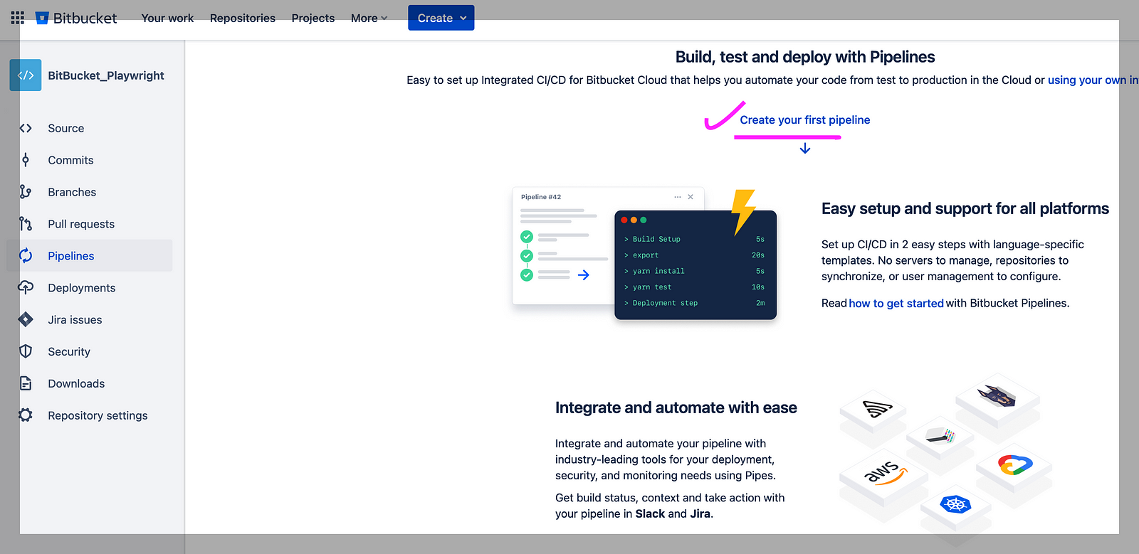 How to Run Playwright Test Cases In CI/CD Pipeline Bitbucket - QA ...