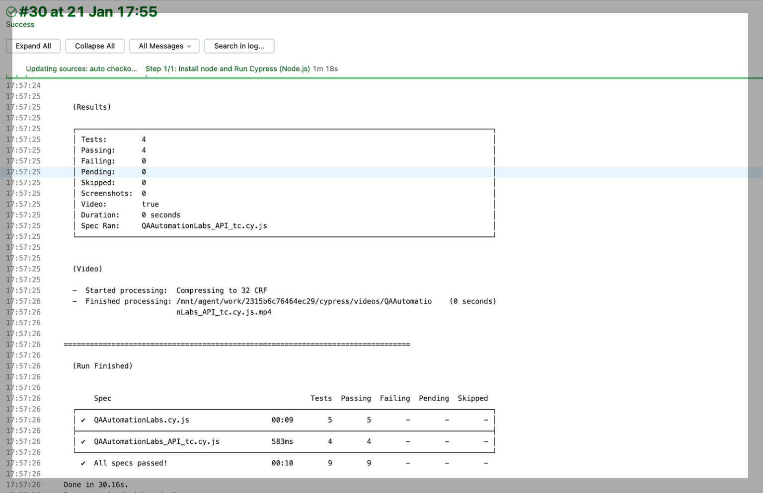 How To Run Cypress Test Cases In Cicd Teamcity Qa Automation Labs 8371