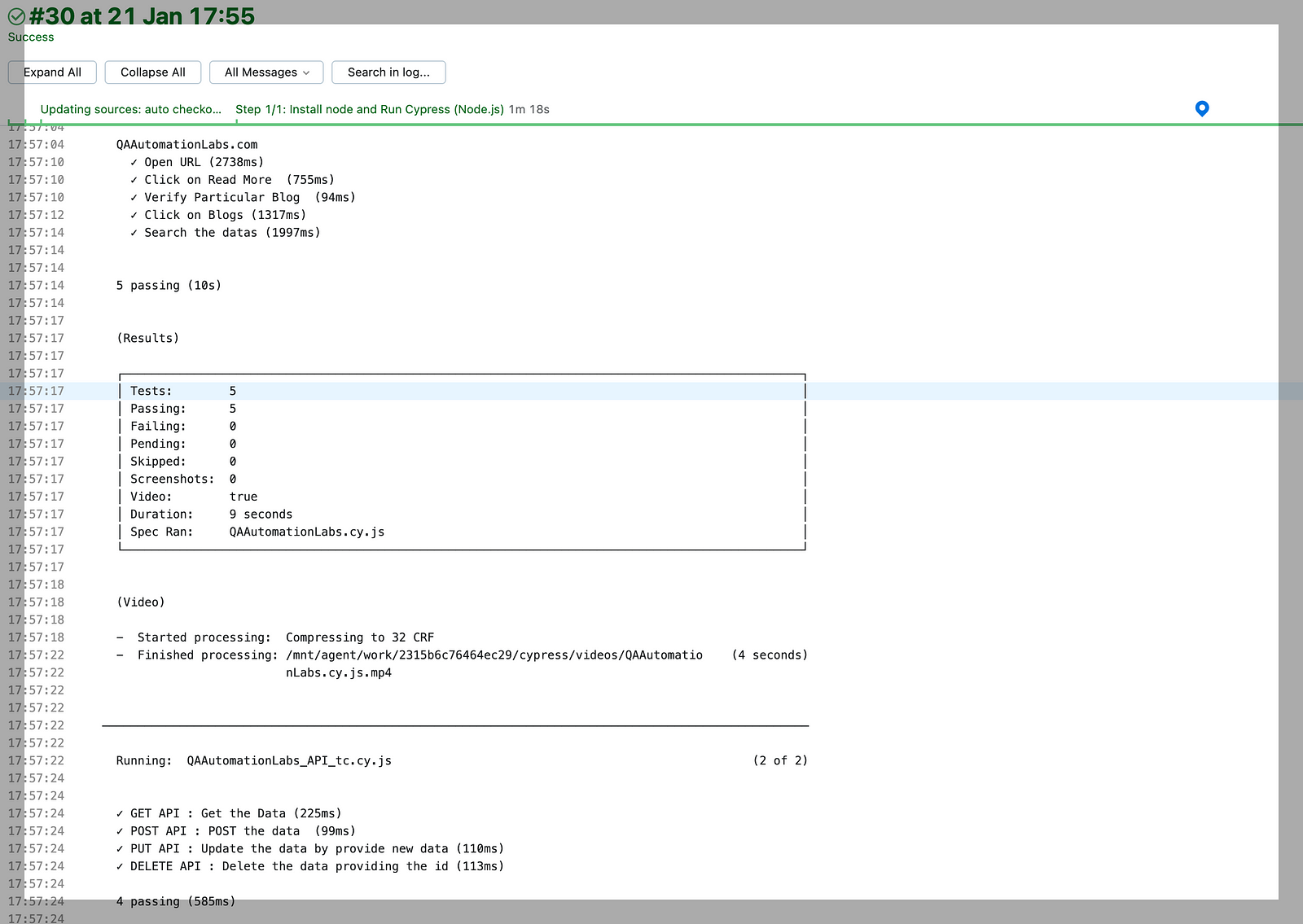 How To Run Cypress Test Cases In Cicd Teamcity Qa Automation Labs 7616