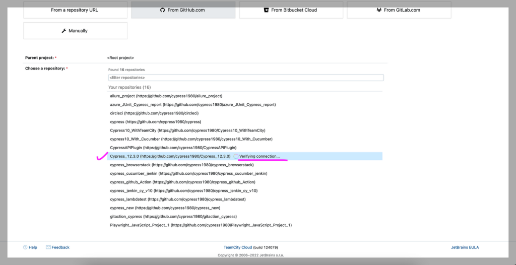 How to Run Cypress Test Cases in CI/CD TeamCity? - QA Automation Labs
