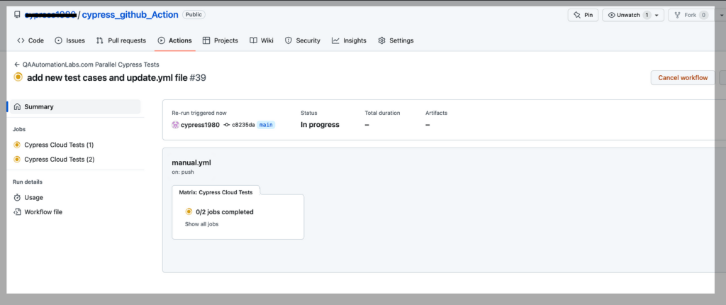 How to Run Cypress Test Case Parallelly in Cypress Cloud and CI/CD ...
