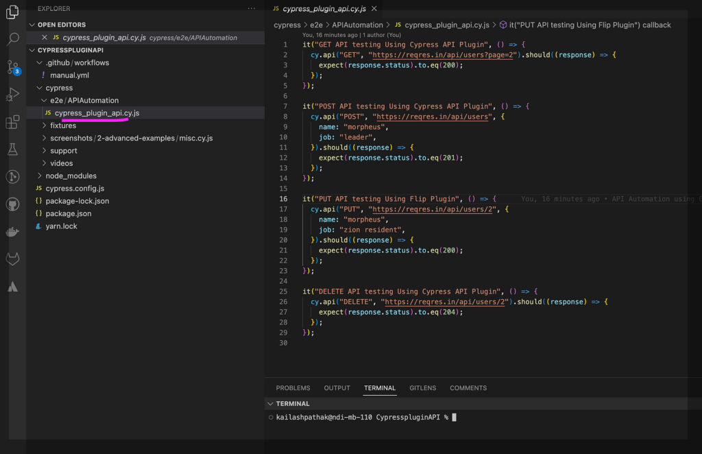 Cypress Api Automation Using Plugin Cypress Plugin Api Qa Automation Labs