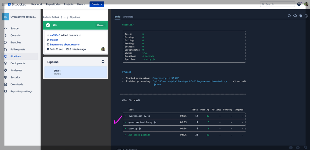 Cypress Integration With Bitbucket E2e Testing With Bitbucket And Cypress Qa Automation Labs 6927