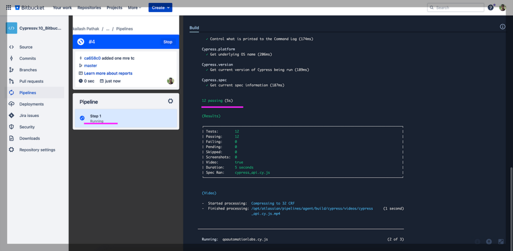 Cypress Integration With Bitbucket E2e Testing With Bitbucket 7127
