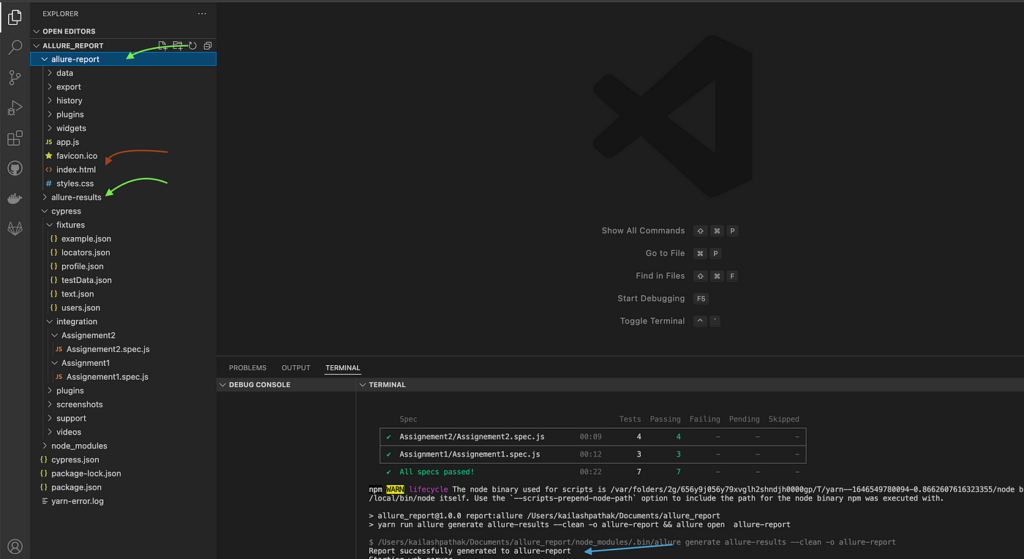 How To Integrate Allure Report With Cypress Qa Automation Labs