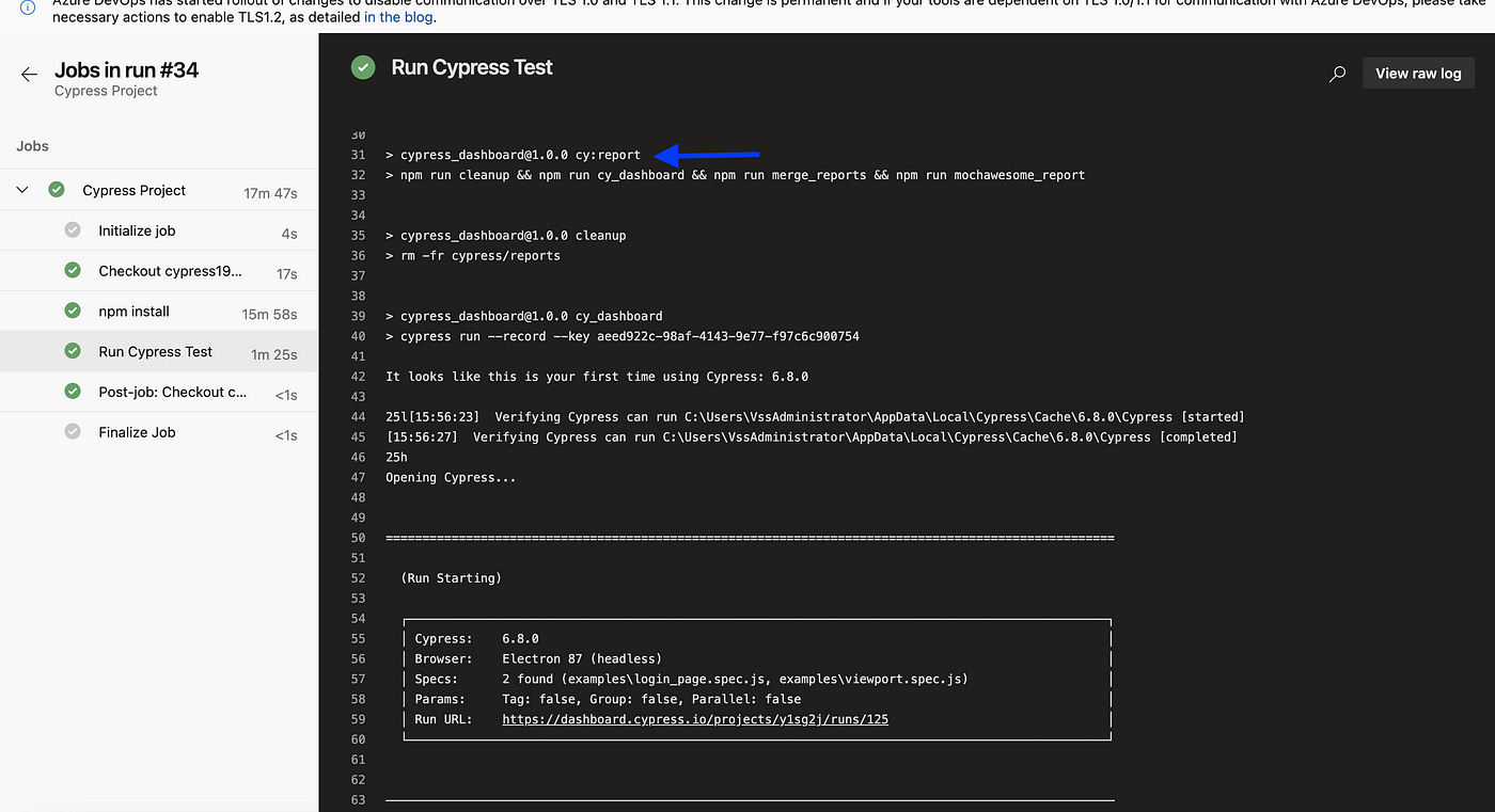 How To Setup And Run Cypress Test Cases In Azure Devops Pipeline Qa Automation Labs